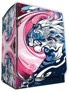 galaxy tiger - defenders of the universe 1 deck box by max pro (fits magic / mtg cards)