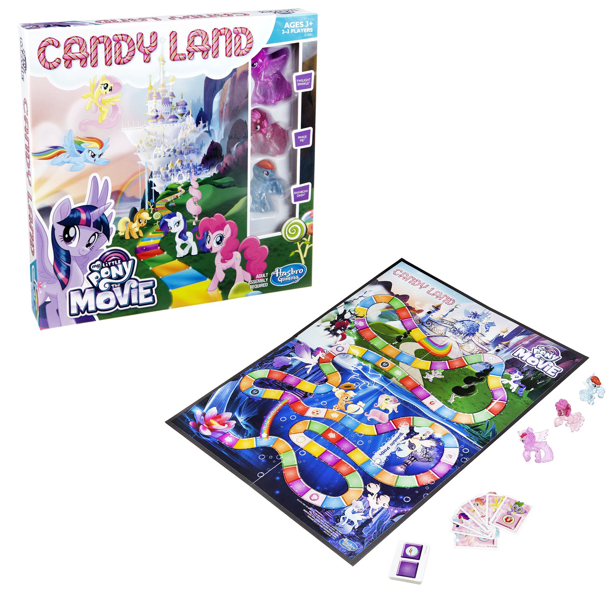 Hasbro Gaming Candy Land Game: My Little Pony the Movie Edition