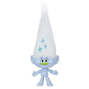 DREAMWORKS TROLLS Guy Diamond Collectible Figure with Printed Hair