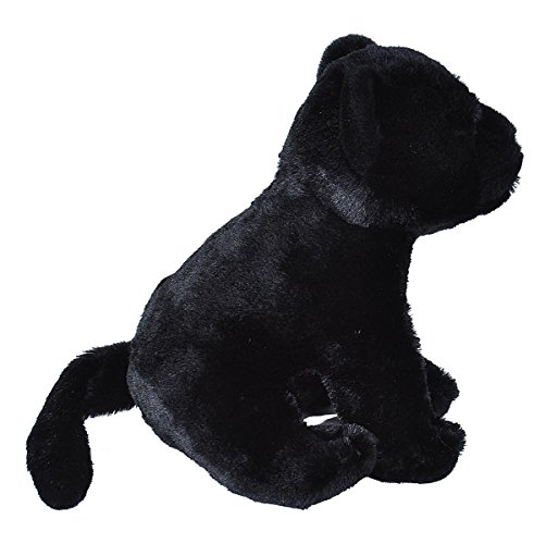 Wild Republic Jaguar Black, Cuddlekins, Stuffed Animal, 12 inches, Gift for Kids, Plush Toy, Fill is Spun Recycled Water Bottles