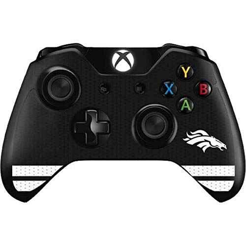 Skinit Decal Gaming Skin Compatible with Xbox One Controller - Officially Licensed NFL Denver Broncos Shutout Design