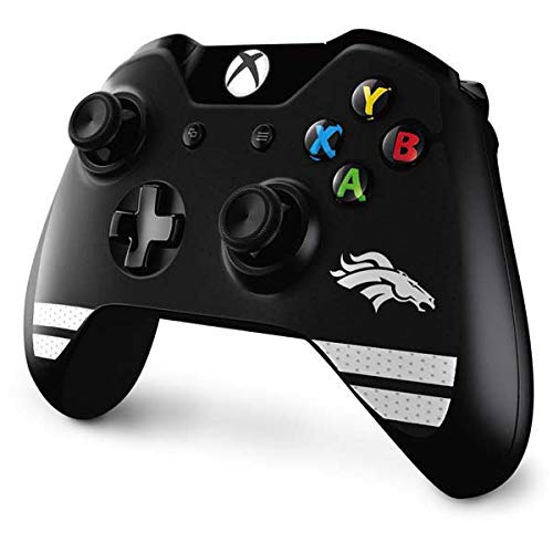 Skinit Decal Gaming Skin Compatible with Xbox One Controller - Officially Licensed NFL Denver Broncos Shutout Design