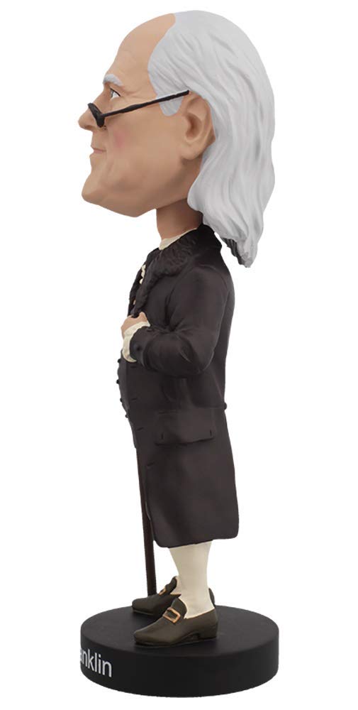 Royal Bobbles Benjamin Franklin American Founding Father Collectible Bobblehead Statue