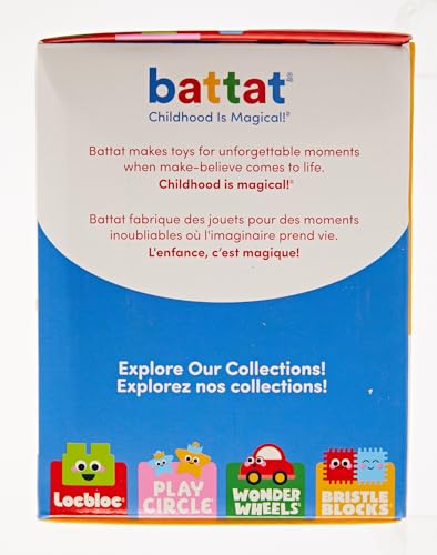 Battat – Classic Construction Toy – Pretend Play Tools – Toddler Trucks – Dexterity Building Toy – 3 Years + – Take-Apart Crane