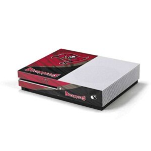 skinit decal gaming skin compatible with xbox one s console - officially licensed nfl tampa bay buccaneers design