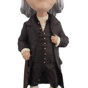 Royal Bobbles Benjamin Franklin American Founding Father Collectible Bobblehead Statue