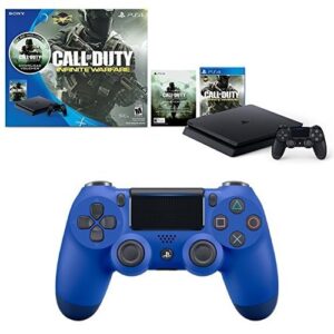 playstation 4 slim 500gb call of duty infinite warfare legacy console + extra controller bundle