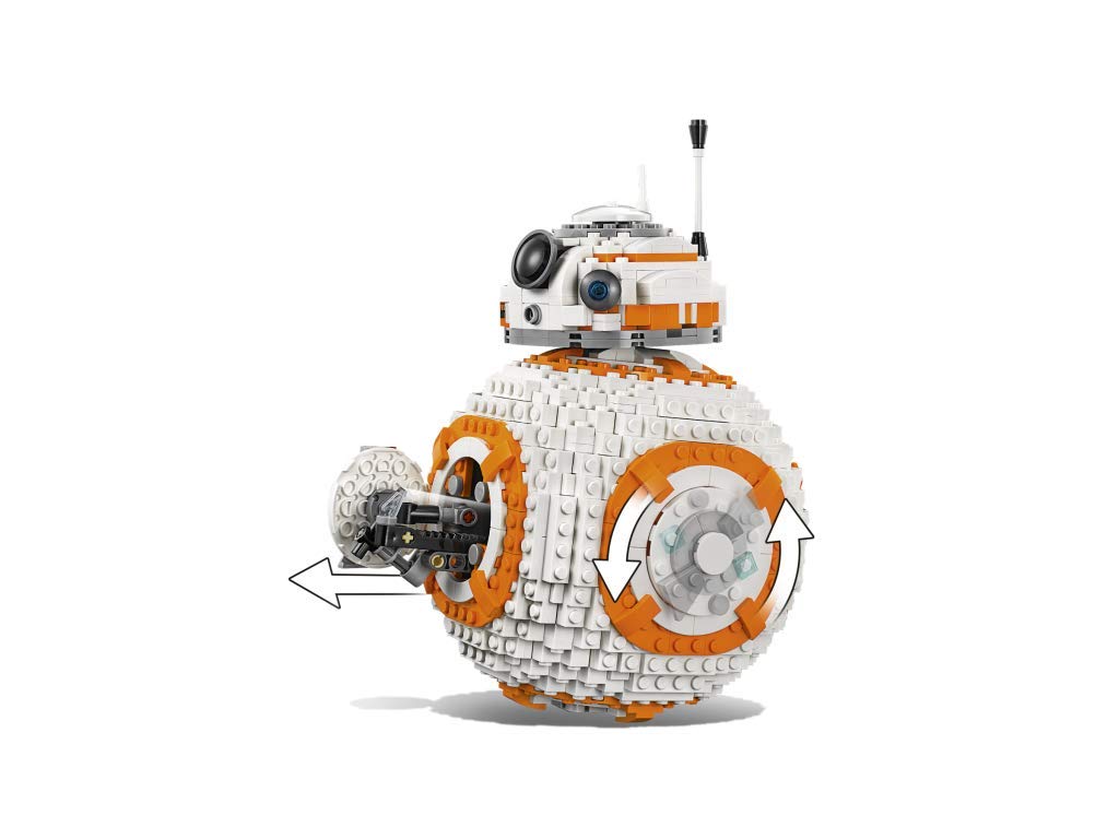 Star Wars The Last Jedi BB-8 Robot Toy, Collector's Model Building Set