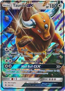 tauros gx - 100/149 - ultra rare