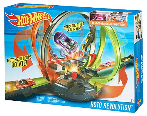 Hot Wheels Roto Revolution Track Set, multi color (FDF26)