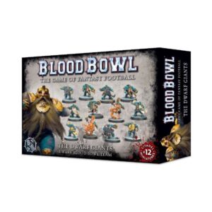 games workshop 99120905001 "the dwarf giants blood bowl team game