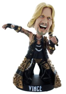 motley crue 8" resin bobblehead statue vince neil