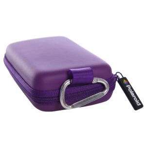 zink polaroid eva case for polaroid zip instant printer (purple)