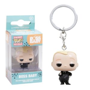 Funko Pop Keychain: Boss Baby (Suit) Toy Figures