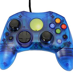 Replacement Controller for XBox Original - Blue Transparent - by Mars Devices