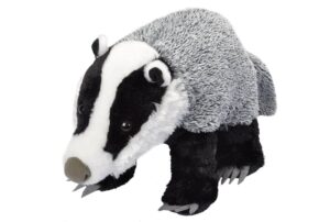 wild republic badger plush, stuffed animal, plush toy, gifts for kids, cuddlekins 12 inches