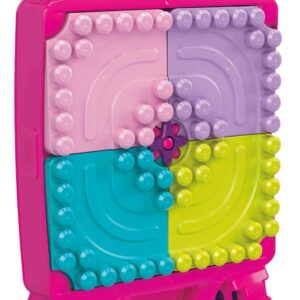 MEGA BLOKS First Builders Toddler Blocks Toy Set, Build ‘n Learn Activity Table with 30 Pieces and Storage, Pink, Ages 1+ Years (Amazon Exclusive)