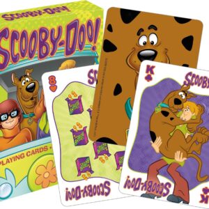 AQUARIUS Scooby Doo Playing Cards - Scooby Doo Themed Deck of Cards for Your Favorite Card Games - Officially Licensed Scooby Doo Merchandise & Collectible Gift