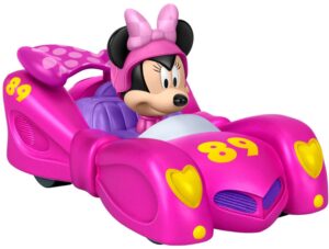 fisher-price disney minnie mouse clubhouse minnie's pink thunder vehicle