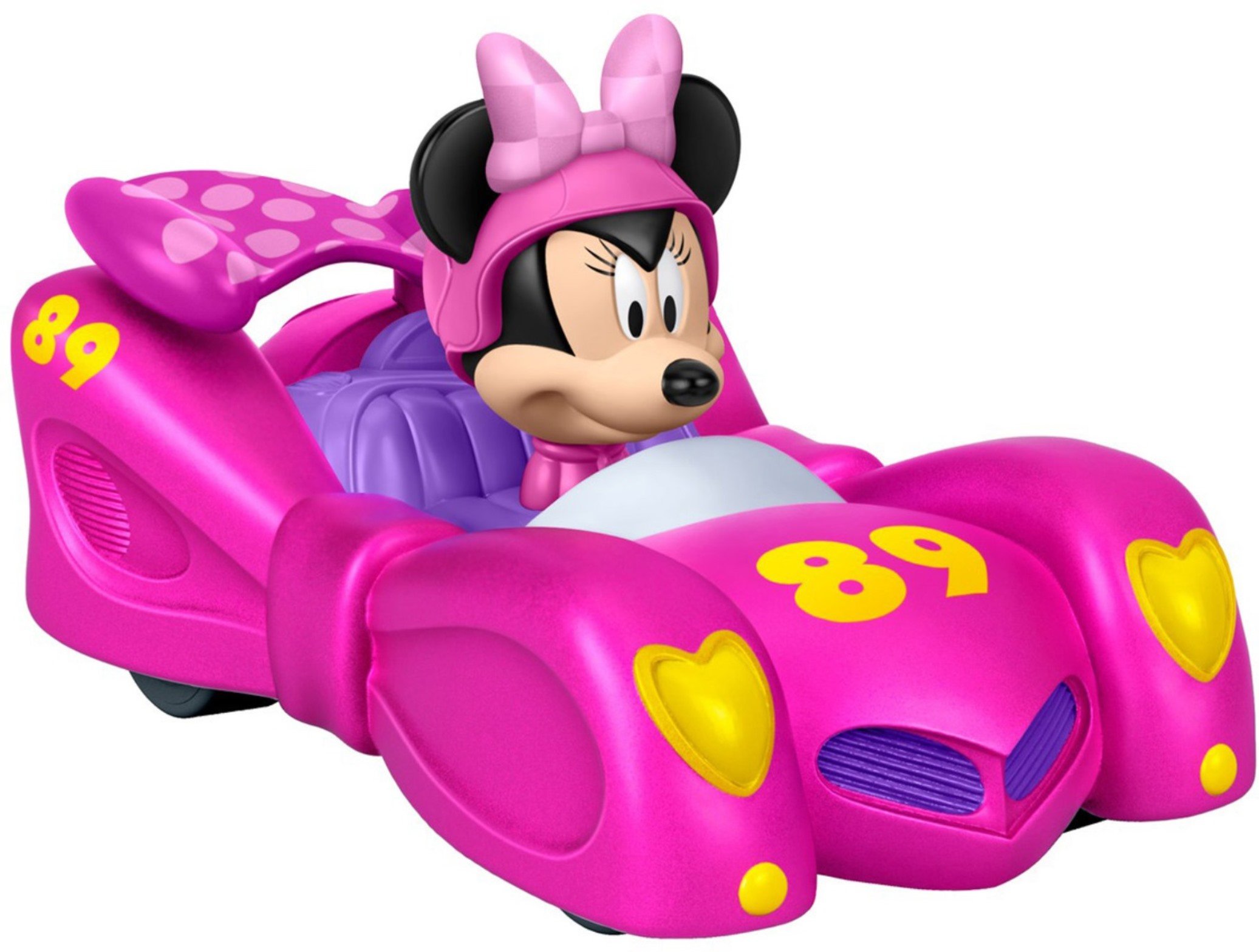 Fisher-Price Disney Minnie Mouse Clubhouse Minnie's Pink Thunder Vehicle