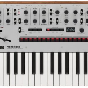 Korg monophonic Analog Synthesizer Monologue-SV Monologue Silver