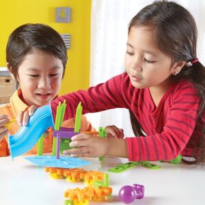 Learning Resources Playground Engineering & Design STEM Set - 104 Pieces, Ages 5+ STEM Toys for Kids, Construction Toys