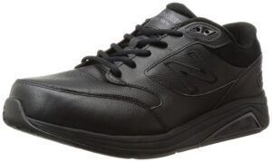 new balance mens 928 v3 lace-up walking shoe, black/black, 11 us