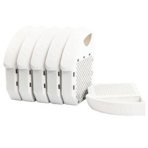 cogswell bathroom toilet no chemical disposable replacement filters, pack of 6