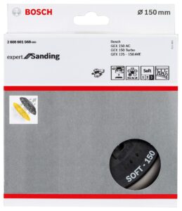 bosch 2608601568 multi-hole pad (soft) 5.9 inches (150 mm) diameter