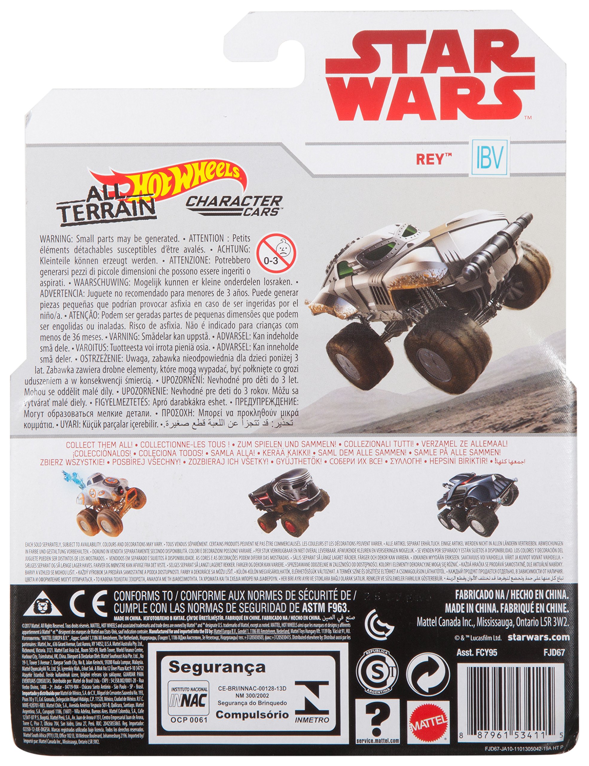 Hot Wheels Star Wars Rey Vehicle