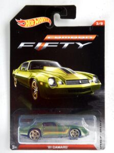 hot wheels camaro fifty '81 camaro 3/8, green