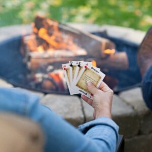 Conversation Starters Fire-Side Chats by Walden Sparking Great Conversation Around The Fire - Standard Playing Cards for All Card Games