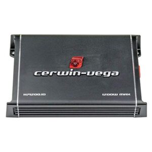 cerwin-vega h71200.1d 1200w max / 600w rms class d 1 ohm stable monoblock amplifier