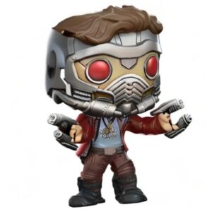 Funko Pop Marvel: Guardians of the Galaxy Vol. 2 - Star Lord Chase Variant Limited Edition Vinyl Figure (Bundled with Pop Box Protector Case)