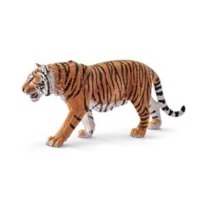 Schleich Wild Life Big Truck Animal Rescue Jungle Adventure 10pc Playset - Includes Off Road ATV, Rider, CAges Trailer, Tiger, and Accessories for Boys and Girls, Highly Durable Gift for Kids Ages 3+