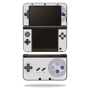 mightyskins skin compatible with nintendo 3ds xl (2015) wrap cover sticker skins retro gamer 2