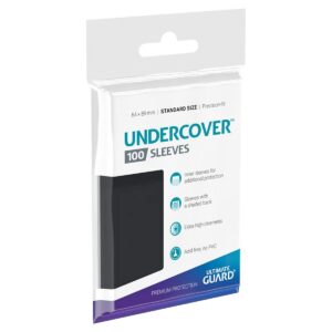 ultimate guard undercover sleeves standard size card game (100 pack)