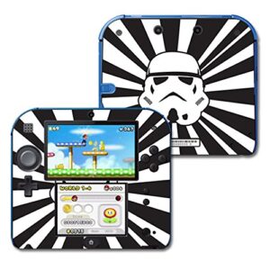 mightyskins skin compatible with nintendo 2ds wrap cover sticker skins star rays