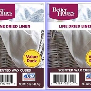 Better Homes and Gardens Line Dried Linen Wax Cubes - 2-Pack