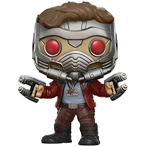 Funko Pop Marvel: Guardians of the Galaxy Vol. 2 - Star Lord Chase Variant Limited Edition Vinyl Figure (Bundled with Pop Box Protector Case)