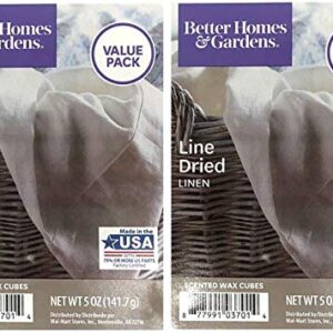 Better Homes and Gardens Line Dried Linen Wax Cubes - 2-Pack