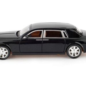 Greshare Model car, 1:24 Rolls-Royce Phantom Diecast Sound & Light & Pull Back Model Toy Car Black New in Box