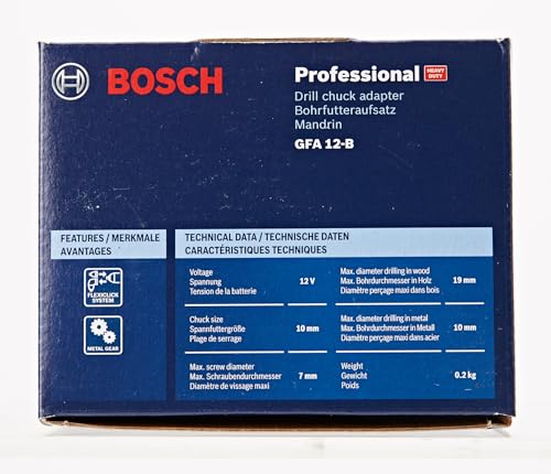 Bosch Professional 1600A00F5H GFA 12-B Chuck Attachment - Blue