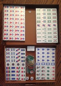 mahjong set (small 146-tiles) 麻将