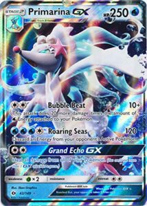 primarina gx - 42/149 - ultra rare