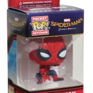 Funko POP Keychain Spider-Man Homecoming Spider-Man New Suit Action Figure