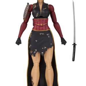 DC Collectibles Designer Series Bombshells by Ant Lucia Katana Action Figure, 7 inches