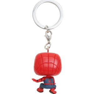 Funko POP Keychain Spider-Man Homecoming Spider-Man New Suit Action Figure