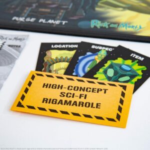 USAopoly CLUE: Rick and Morty | Featuring Characters from The Adult Swim TV Show Rick & Morty | Collectible Clue Board Game | Perfect for Rick & Morty Fans