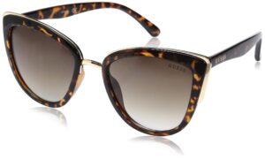 guess gf0313 dark havana/gradient brown lens one size